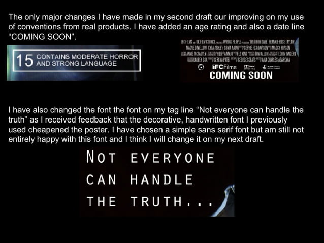 Second Draft - Poster 1 | PPT