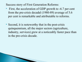 Second generation reforms in india ver 4 | PPT