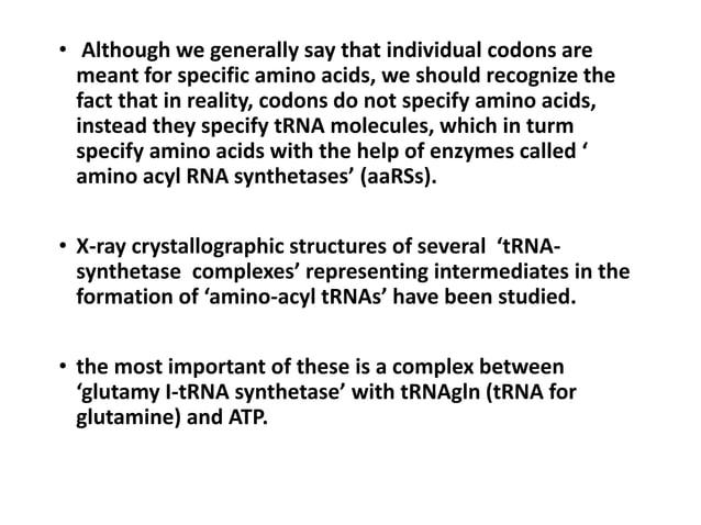 Second genetic code overlapping and split genes | PPTX | Chemistry ...
