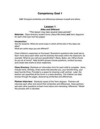 Second grade unit plan s.s. | PDF