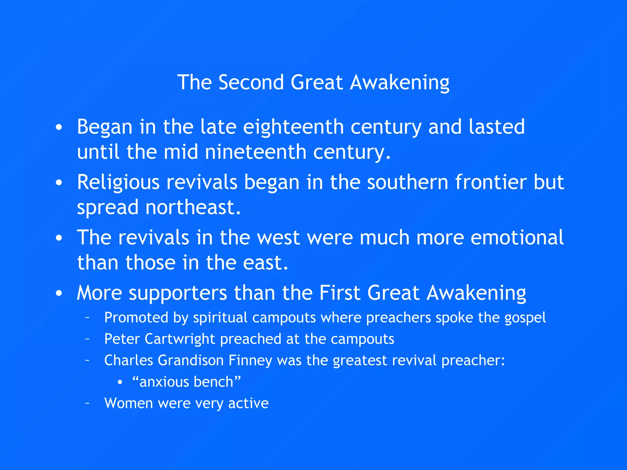 Second Great Awakening | PPT
