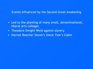 Second Great Awakening | PPT