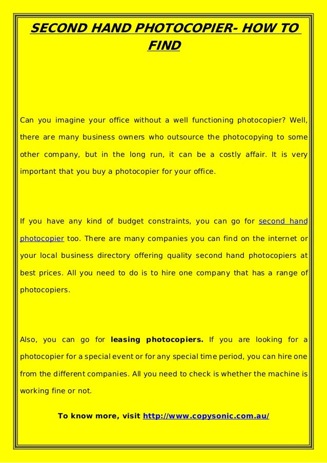 second-hand-photocopier-how-to-find
