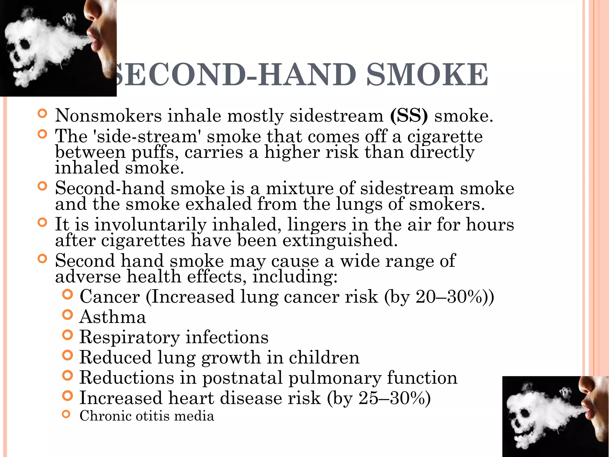 Second hand smoke | PPT