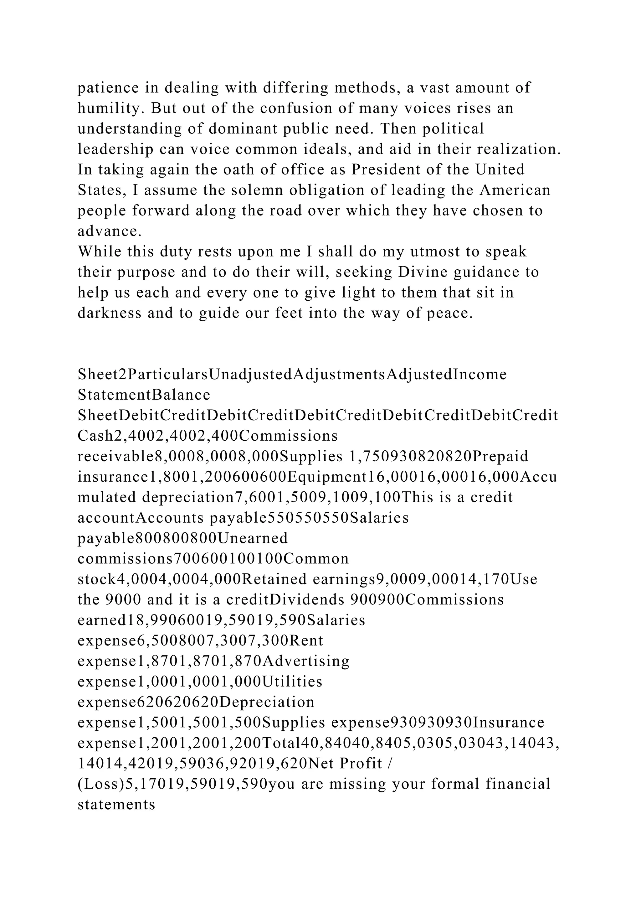 Second Inaugural Address of Franklin D. RooseveltWEDNESDAY, JA.docx