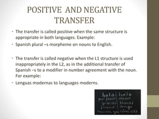 Second language acquisition | PPTX