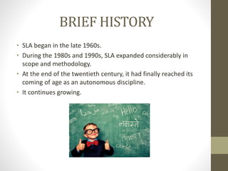 Second language acquisition | PPTX