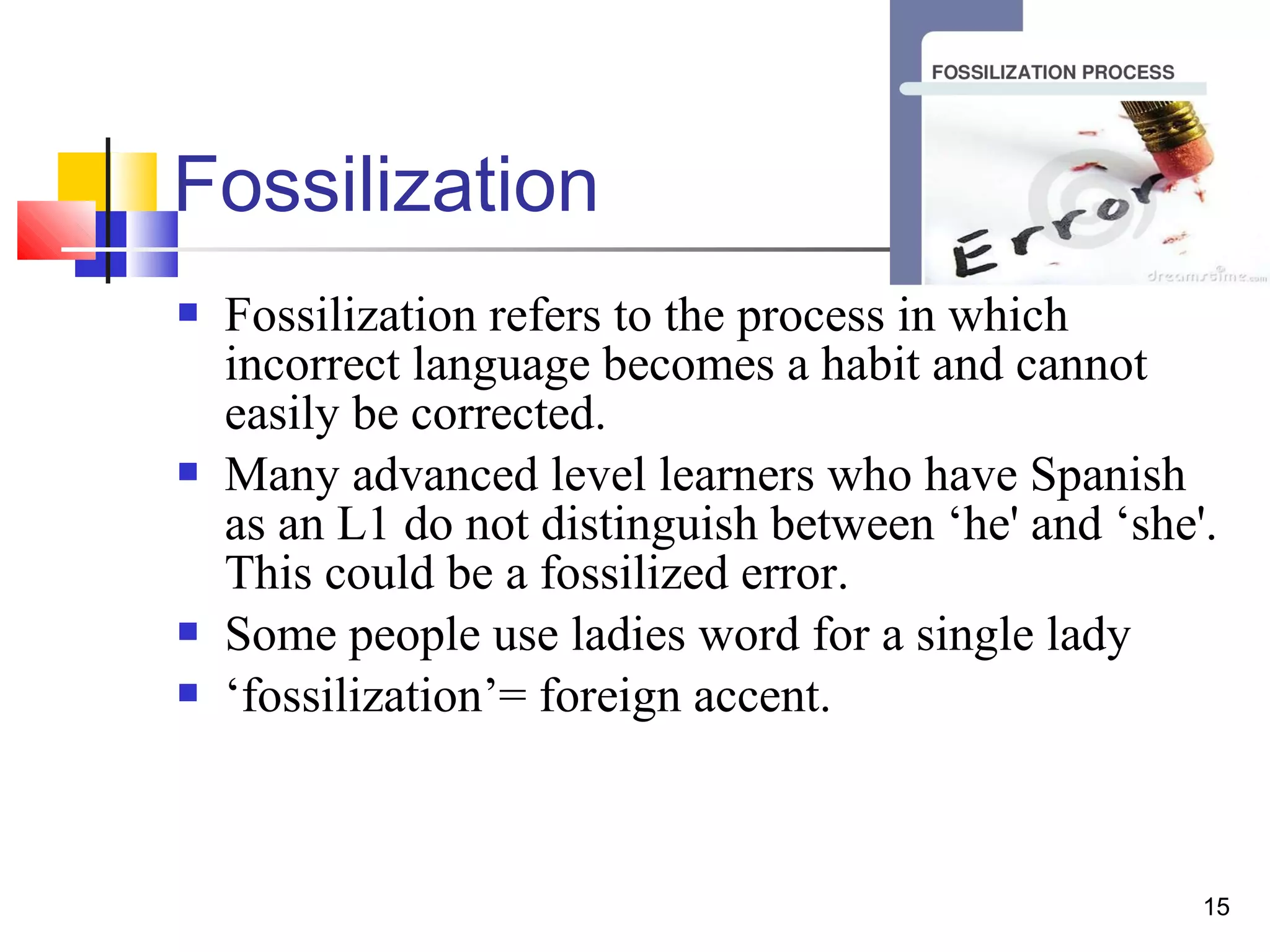 Second language acquisition | PPT