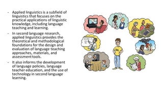 Second Language Acquisition.pdf SLA research and linguistics | PDF