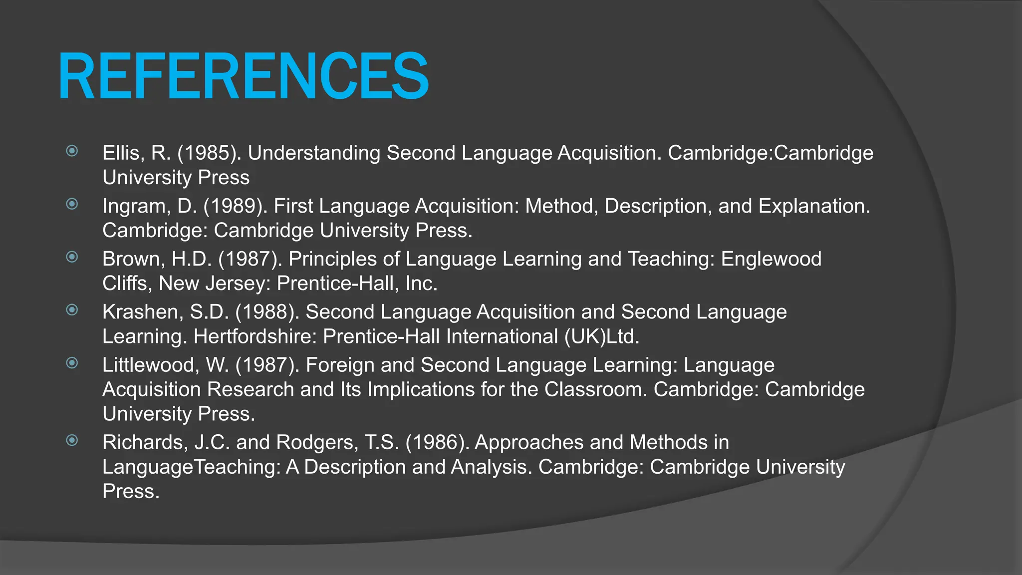 Second Language Acquisition Meeting 1 Pptx