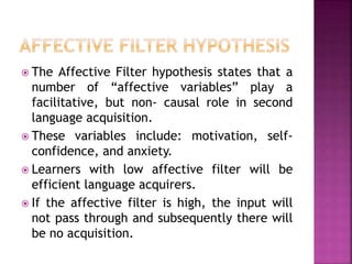 Second language acquisition (SLA) | PPT