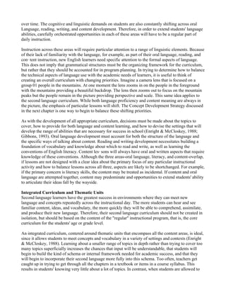 Second language development | PDF