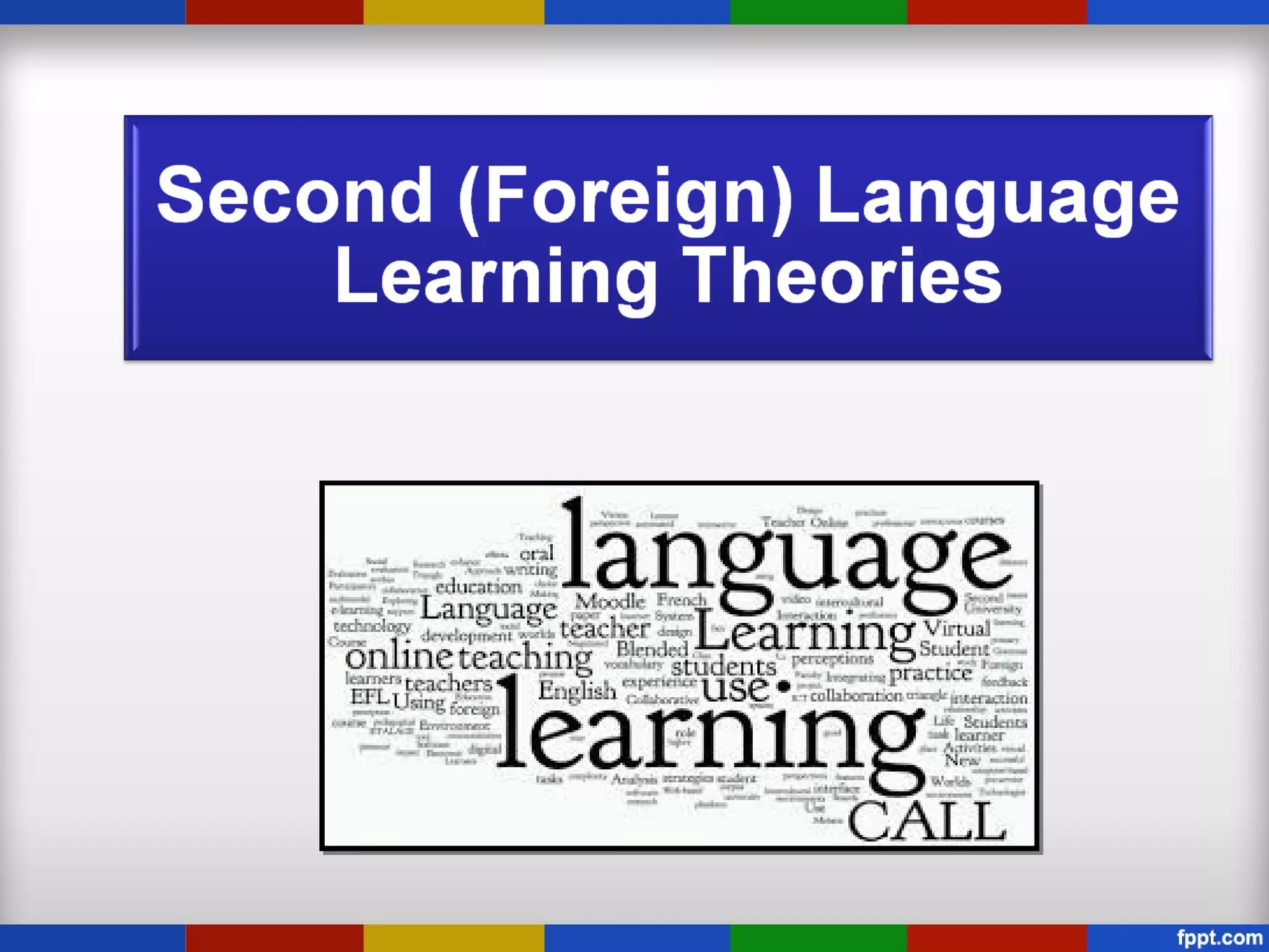 Second language learning | PPT