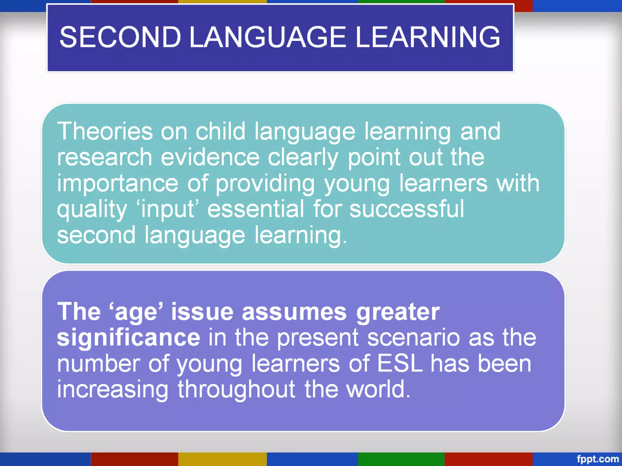 Second language learning | PPT
