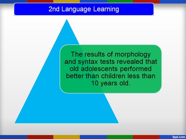 Second language learning | PPT
