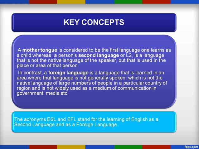 Second language learning | PPT