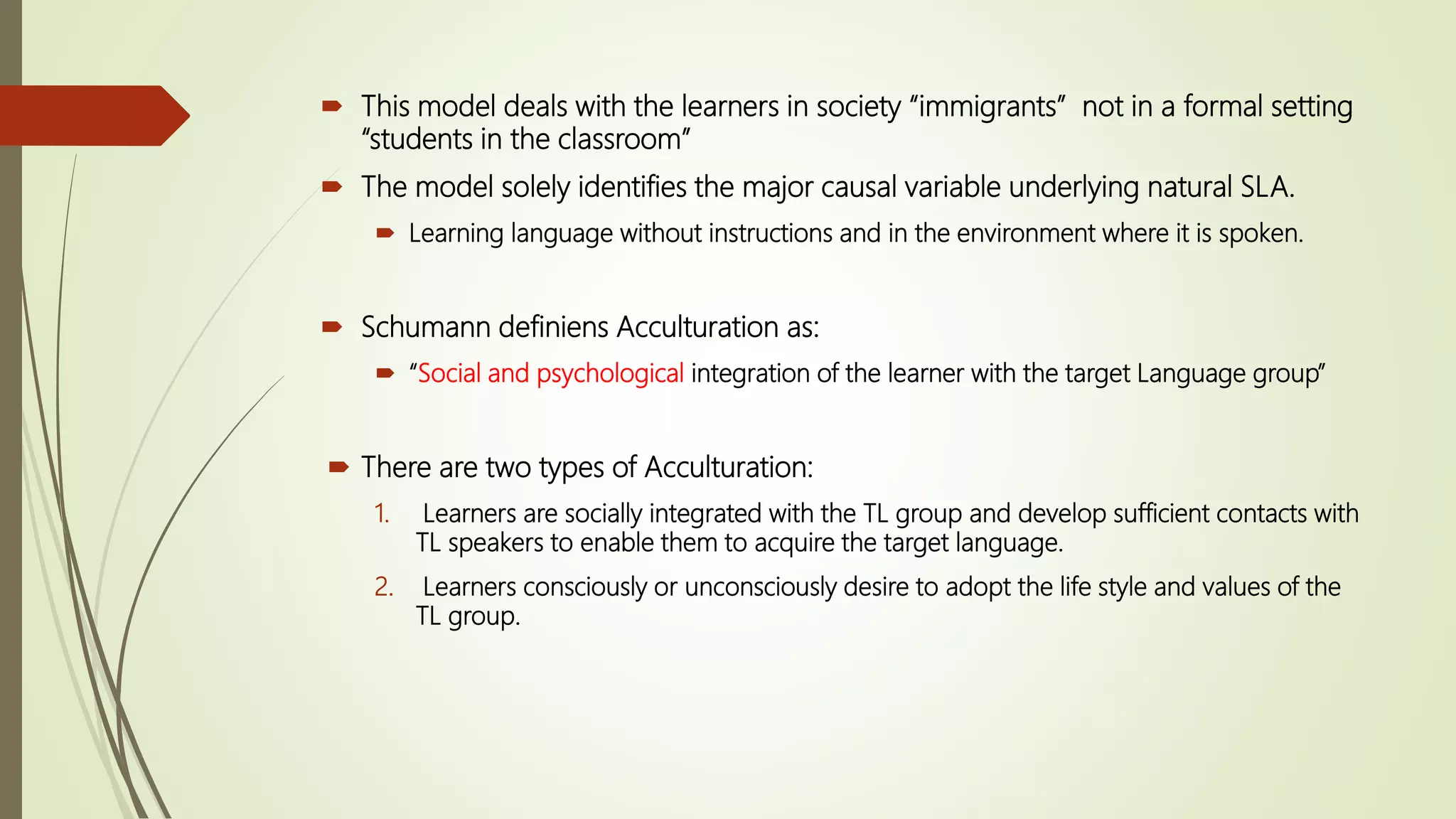 The recent history of SLL research | PPT