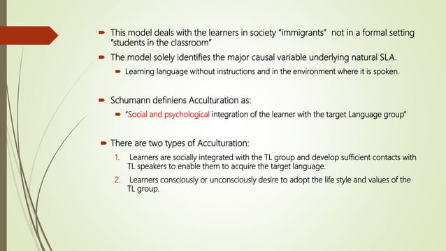 The recent history of SLL research | PPT