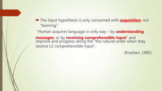 The recent history of SLL research | PPT