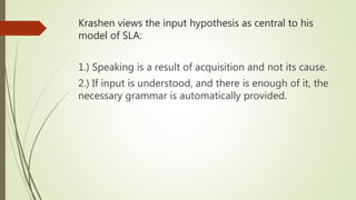 The recent history of SLL research | PPT