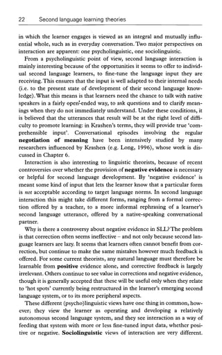 Second Language Learning Theories Second Edition.pdf | Educational ...