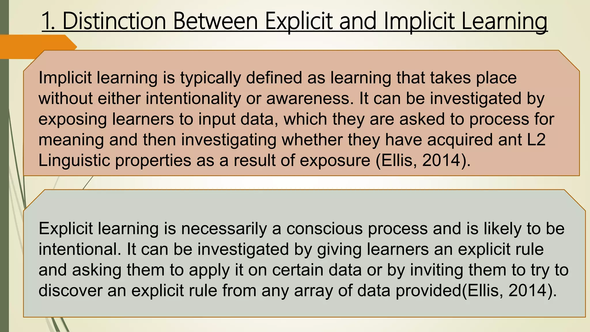 Second Language Learning | PPTX