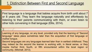 Second Language Learning | PPTX