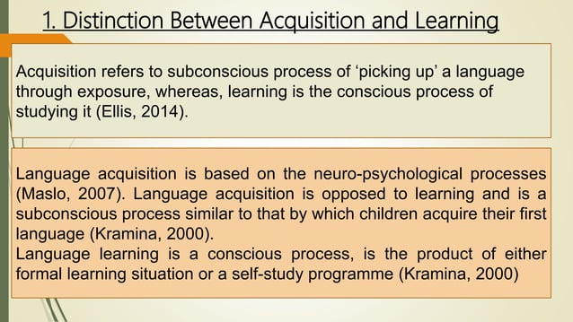 Second Language Learning | PPTX