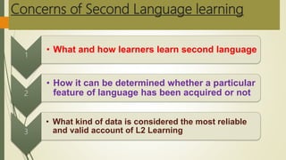 Second Language Learning | PPTX