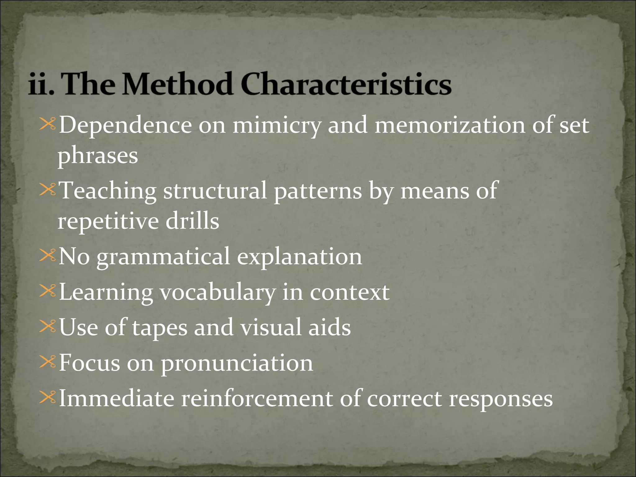 Second language and its teaching methods | PPT
