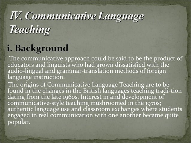 Second language and its teaching methods | PPT