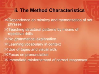 Second language teaching methods | PPT