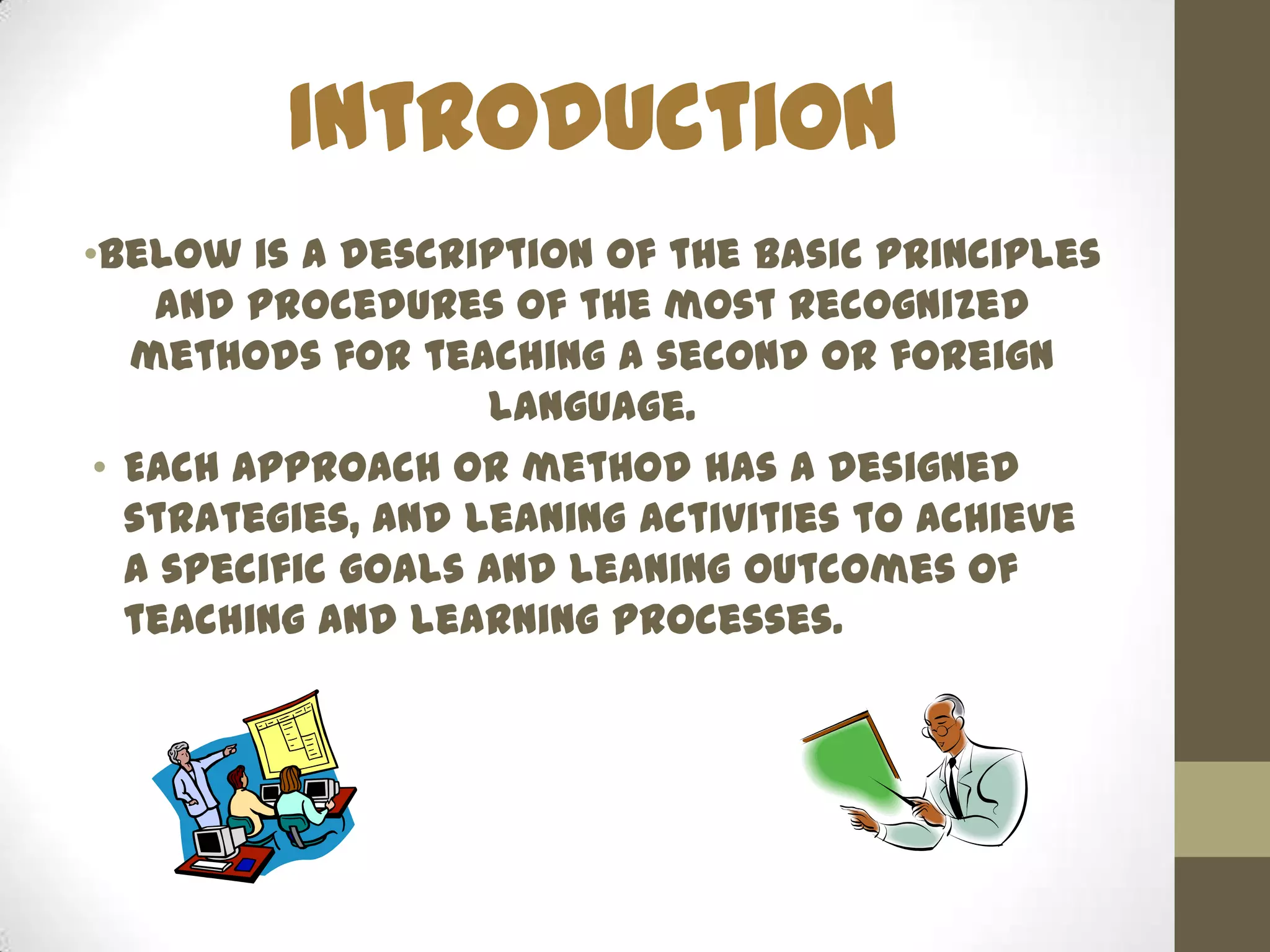 Second language teaching methods | PPT