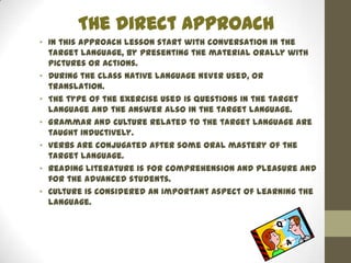 Second language teaching methods | PPT