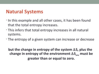 10.3 - Second law of thermodynamics | PPT