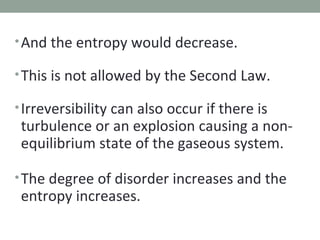 10.3 - Second law of thermodynamics | PPT