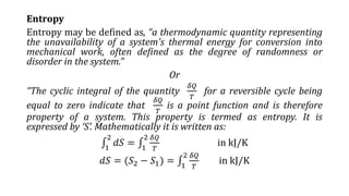 Second law of thermodynamics and ic engines | PDF