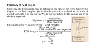 Second law of thermodynamics and ic engines | PDF