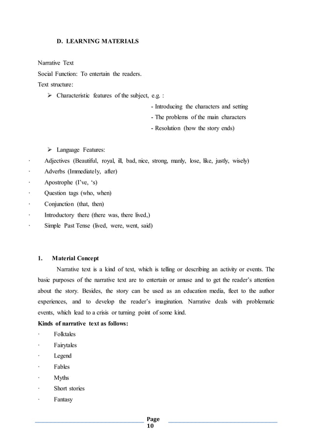 Second lesson plan of teaching practice | PDF