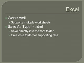 Second Level Pages | PPTX