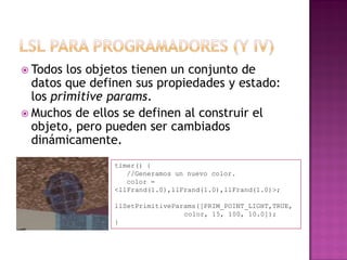 Second-life codigo SL | PDF