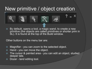 Second life building | PPT
