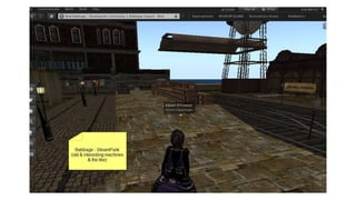 Second life – field trip locations | PPTX