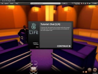 Second Life Interface | PPT