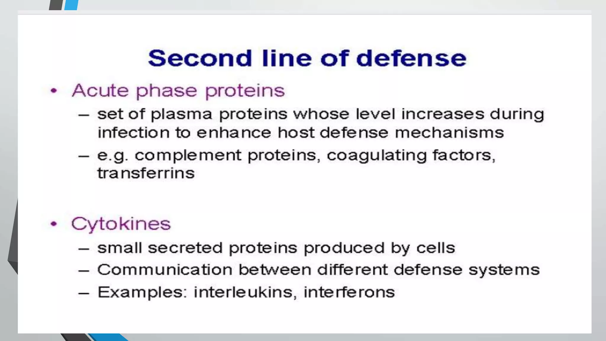 Second line of defense | PPTX