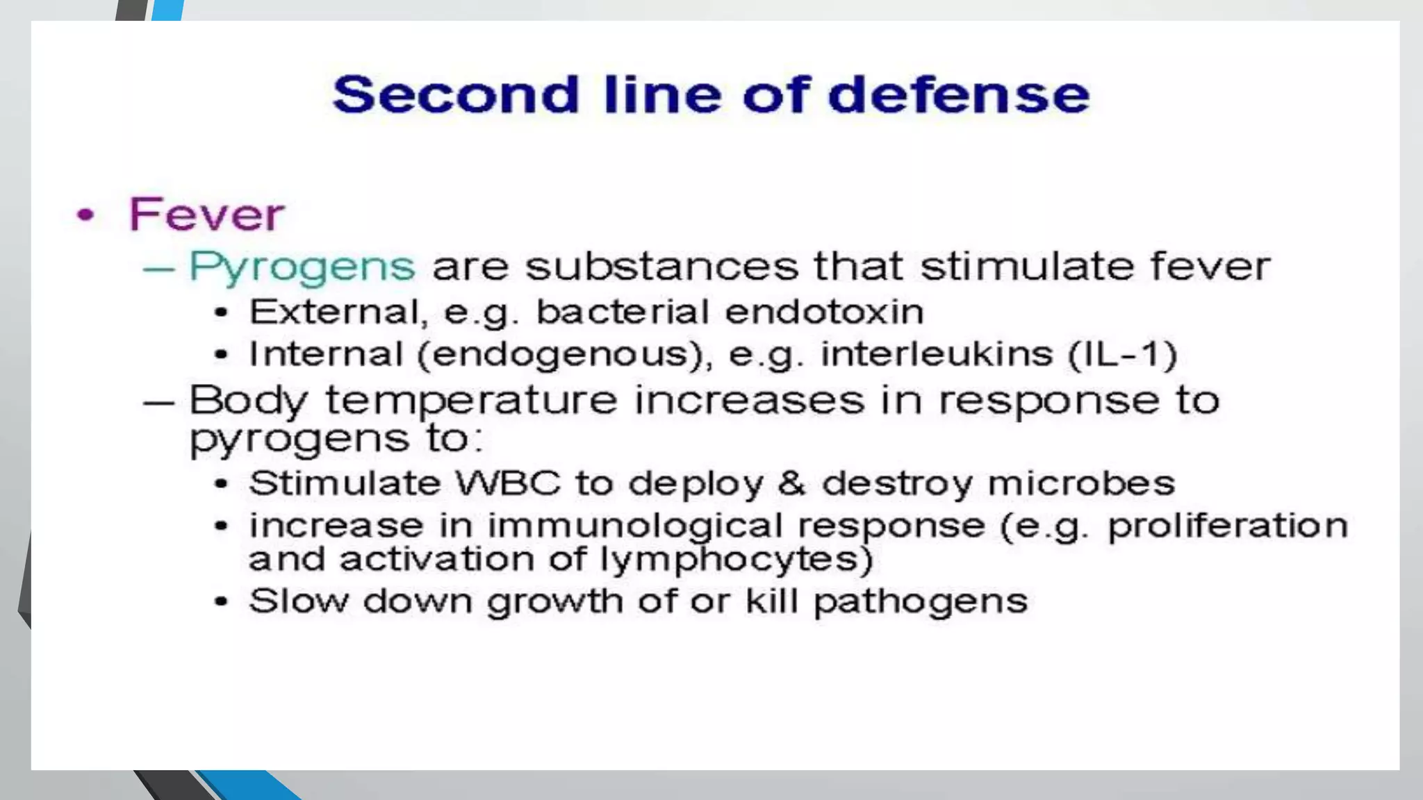 Second line of defense | PPTX