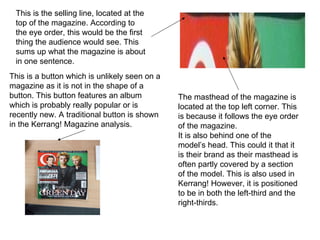 Second Magazine Analysis | PPT