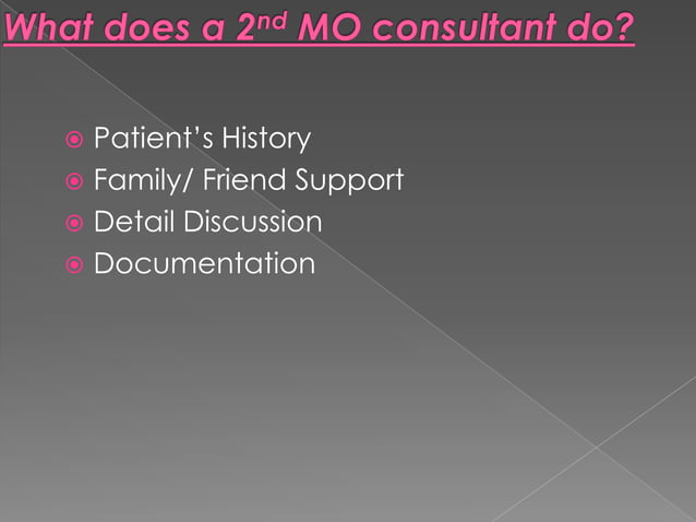 Second medical opinion | PPTX