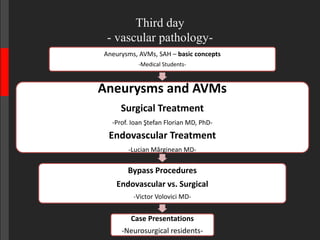 Second neurosurgical masterclass | PPTX