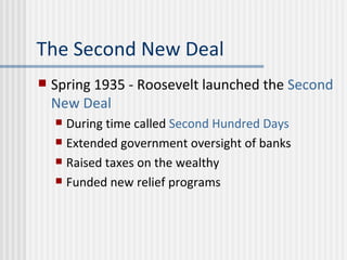 Second New Deal